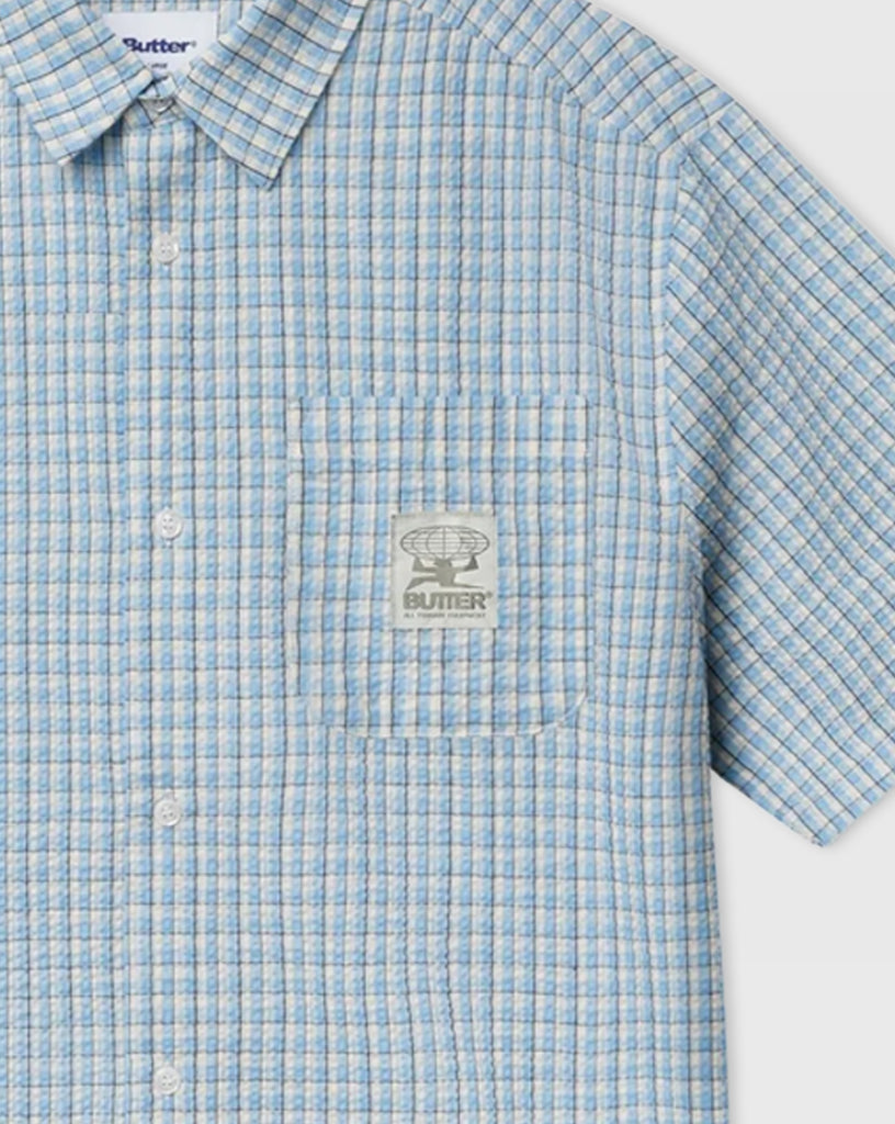 Butter Goods Equipment Tee - Blue – Trainers Skateboarding